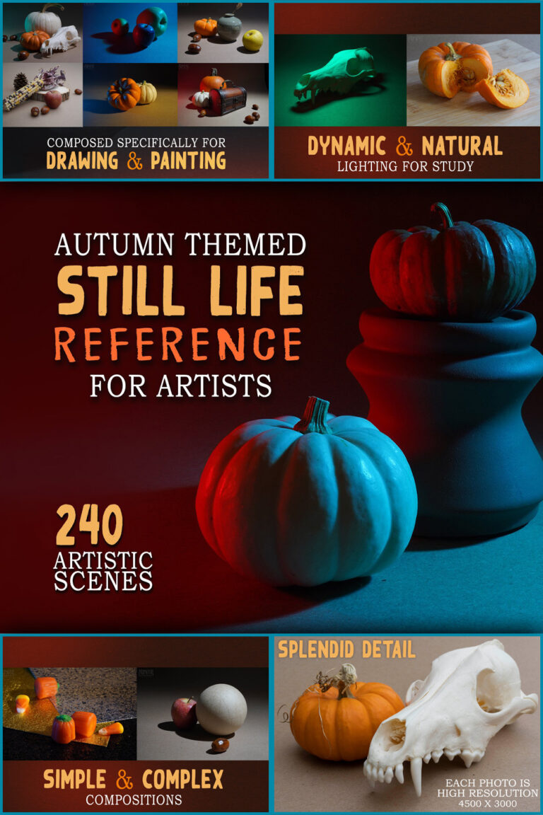 Autumn Themed Still Life Reference – MasterBundles
