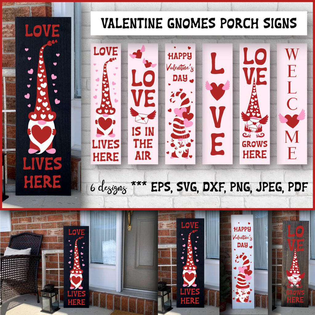 Valentine's Gnomes Svg Bundle – MasterBundles