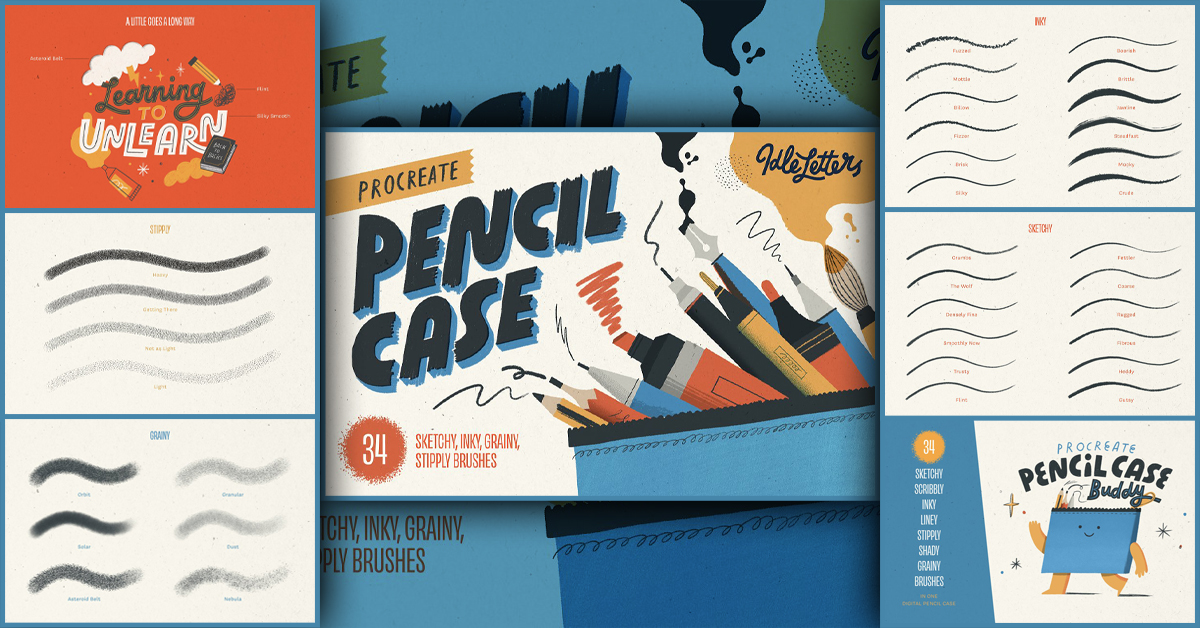 Procreate Pencil Case – MasterBundles
