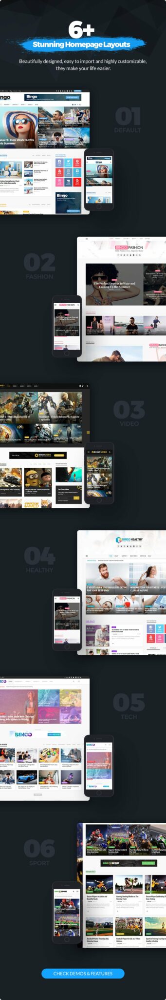Bingo - Multi-Purpose Newspaper & Magazine Theme – MasterBundles