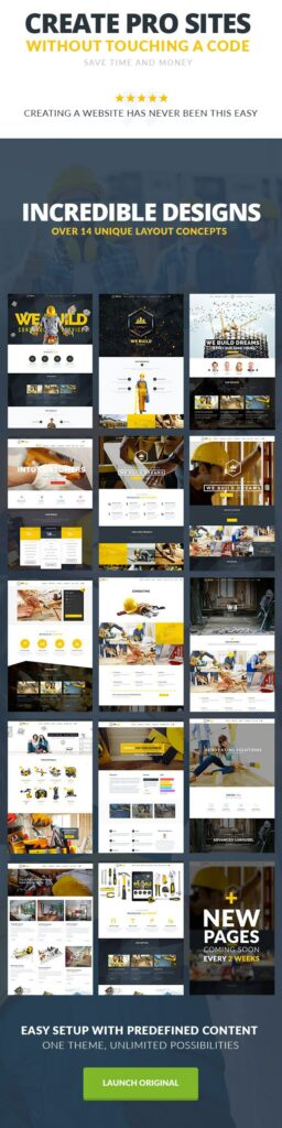 We Build - Construction WordPress Theme – MasterBundles