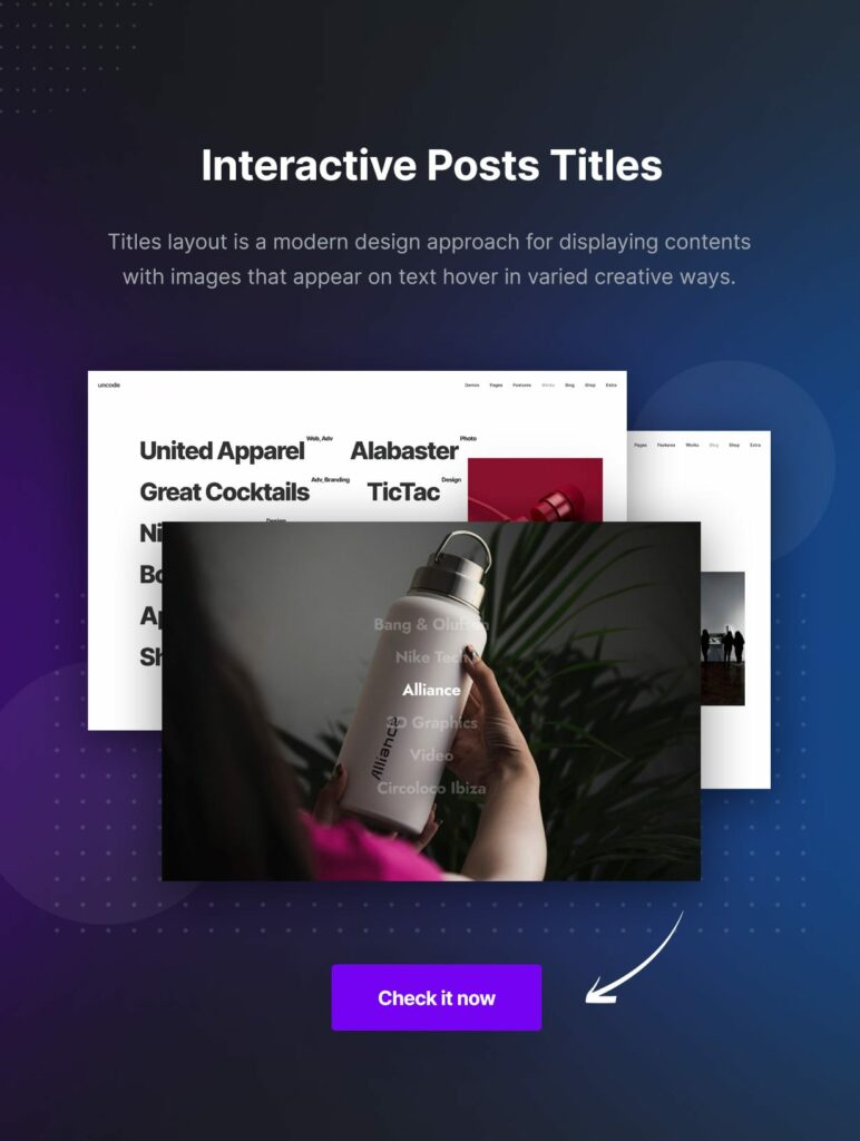 Uncode - Creative & WooCommerce WordPress Theme – MasterBundles