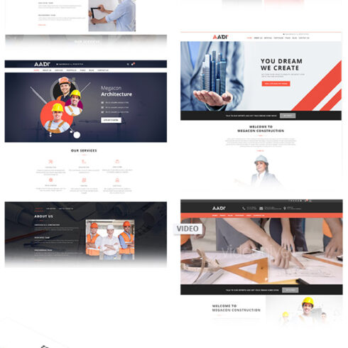 Aadi - Construction Building Responsive WordPress Theme – MasterBundles