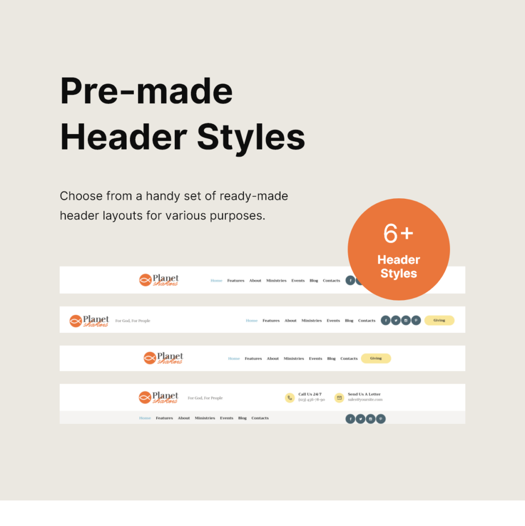 Planet Shakers | Church & Religion WordPress Theme – MasterBundles