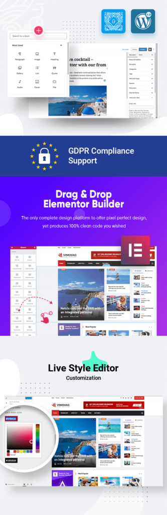 Vinkmag - AMP Newspaper Magazine WordPress Theme – MasterBundles
