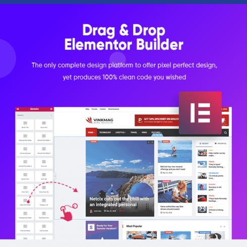 Vinkmag - AMP Newspaper Magazine WordPress Theme – MasterBundles