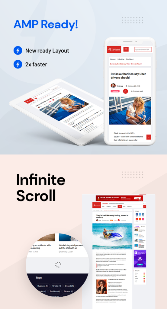 Vinkmag - AMP Newspaper Magazine WordPress Theme – MasterBundles