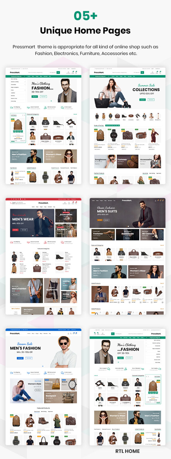 PressMart - Modern Elementor WooCommerce WordPress Theme – MasterBundles
