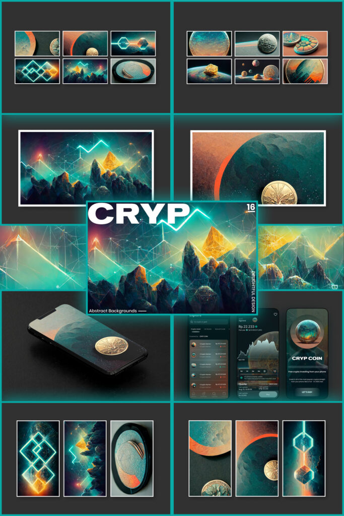 CRYP Crypto Backgrounds – MasterBundles