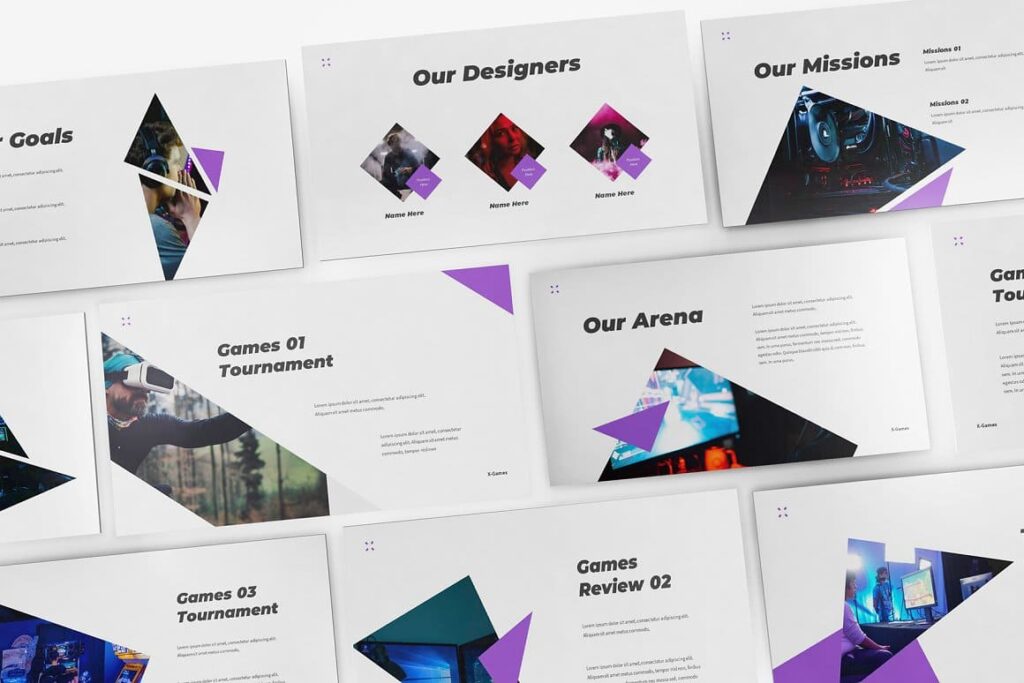 Gaming Powerpoint Template – MasterBundles