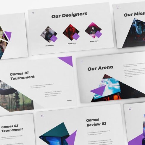 Gaming Powerpoint Template | MasterBundles