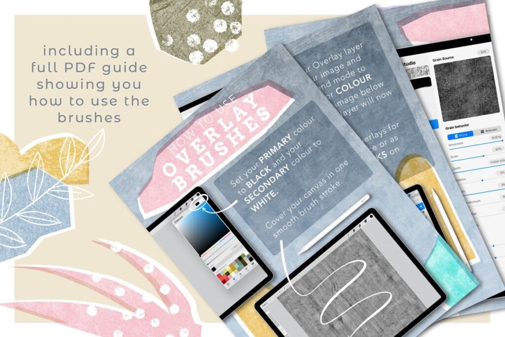 Overlay Brushes for Procreate – MasterBundles