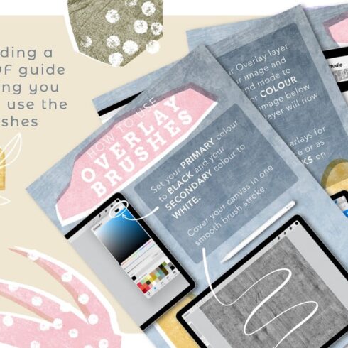 Overlay Brushes for Procreate | MasterBundles