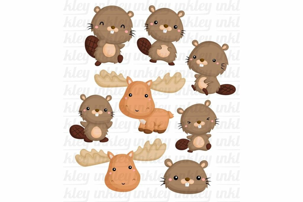 Canada Culture Beaver Clipart – MasterBundles