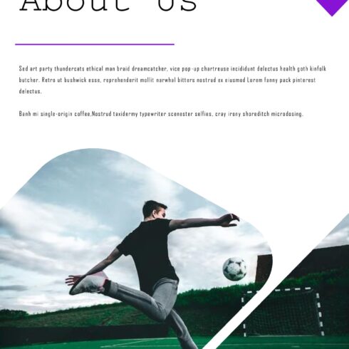 Soccer Match Presentation Template: 50 Slides | Master Bundles