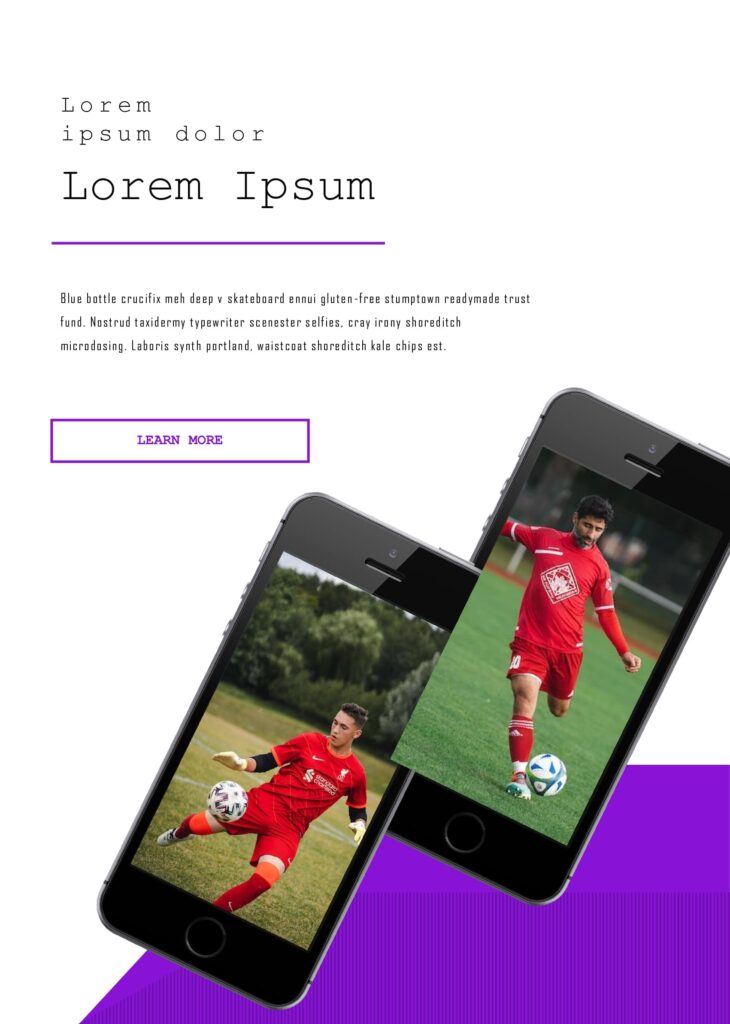 Soccer Match Presentation Template: 50 Slides – MasterBundles