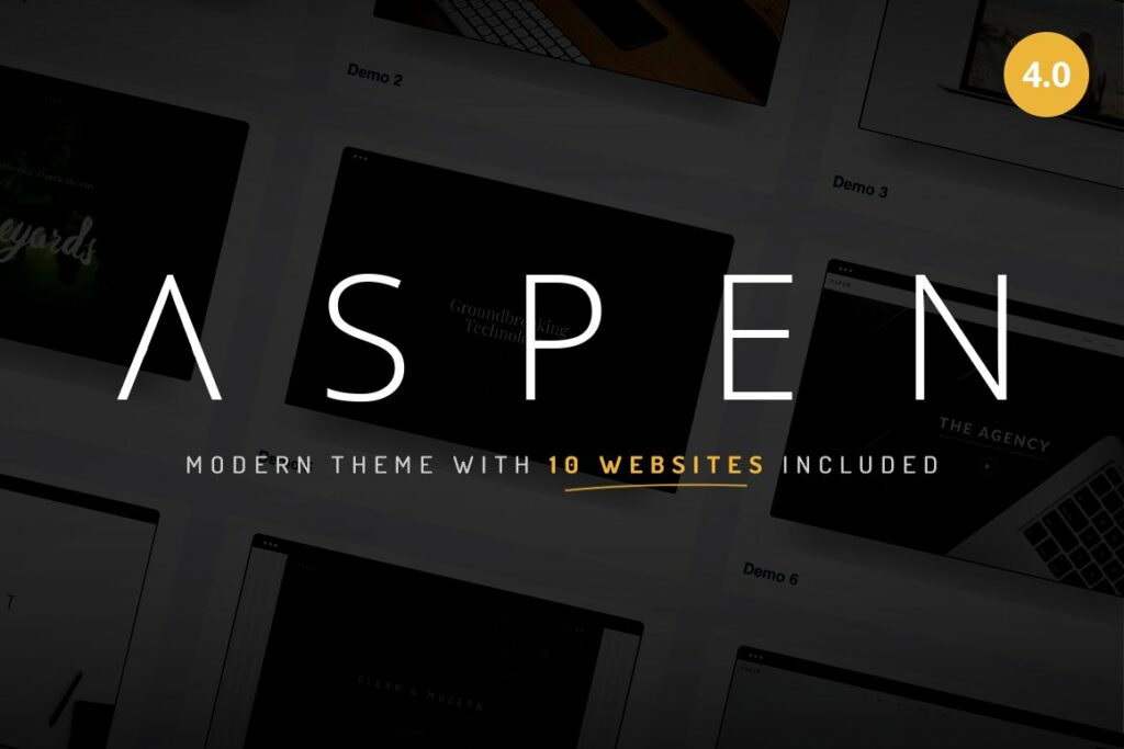 Aspen - Minimalist WordPress Theme – MasterBundles