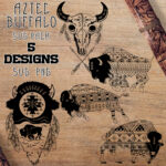 Aztec Buffalo SVG Designs – MasterBundles