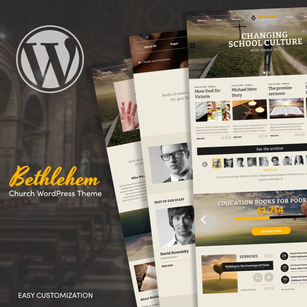 Bethlehem - Church WordPress Theme – MasterBundles
