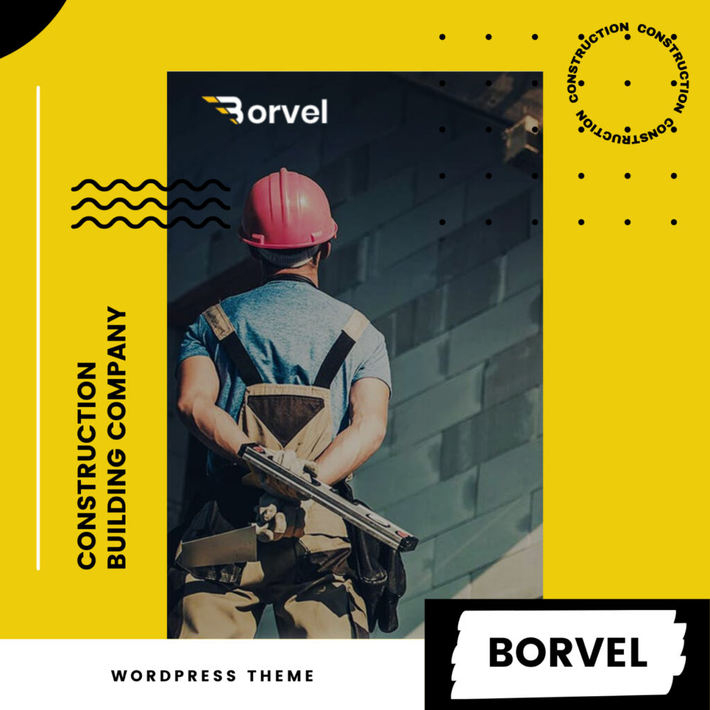 Borvel - Construction Building Company WordPress Theme – MasterBundles