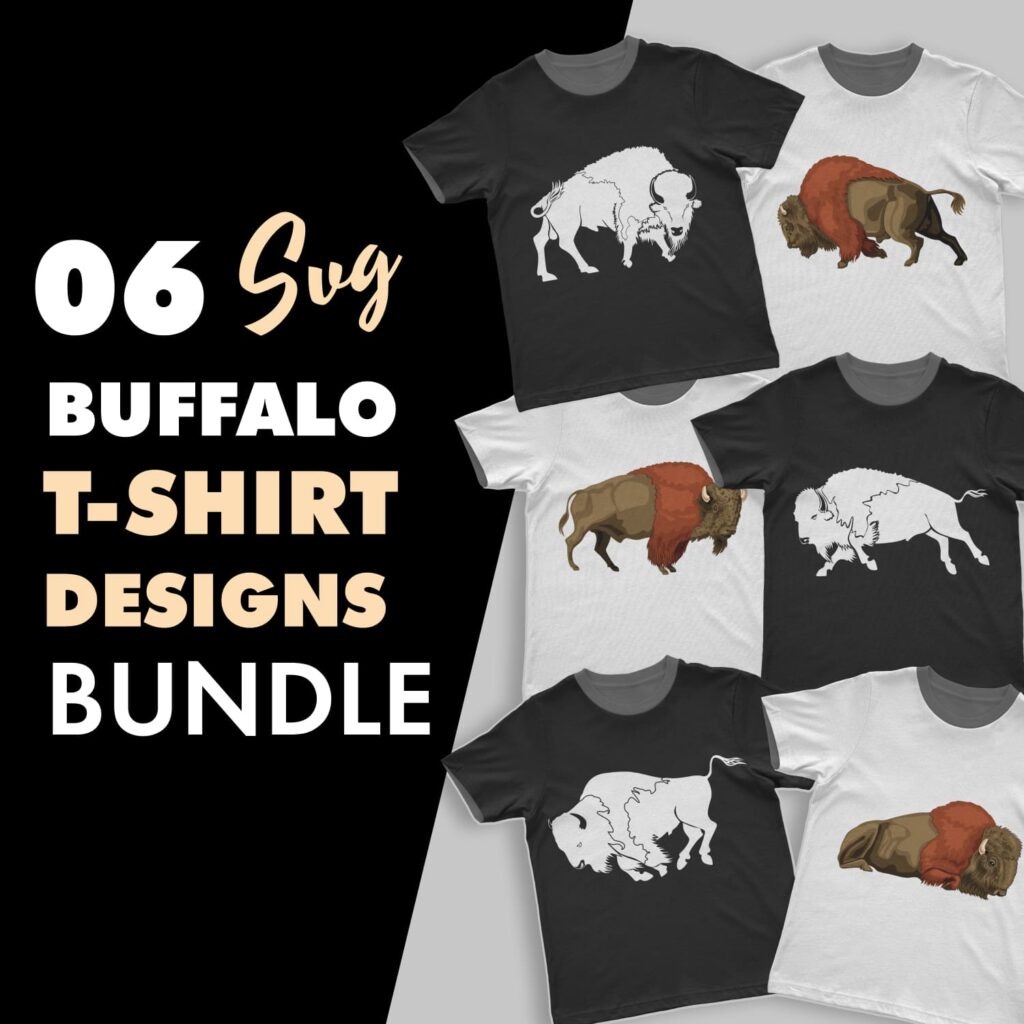 Buffalo SVG T-Shirt Designs – MasterBundles