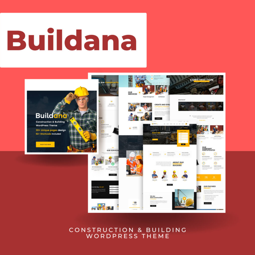 Buildana | Construction & Building WordPress Theme – MasterBundles