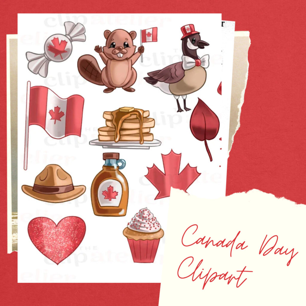Canada Day Clipart: 22 Canadian Illustrations – MasterBundles
