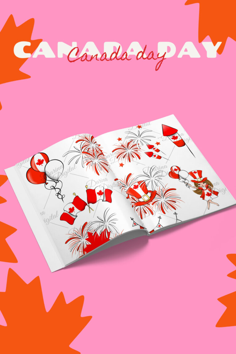Canada Day Clipart – MasterBundles