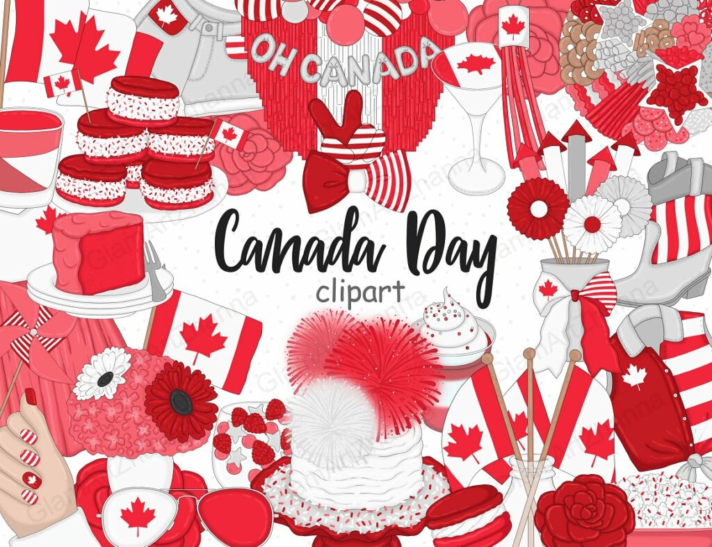 Canada Day Clipart – MasterBundles