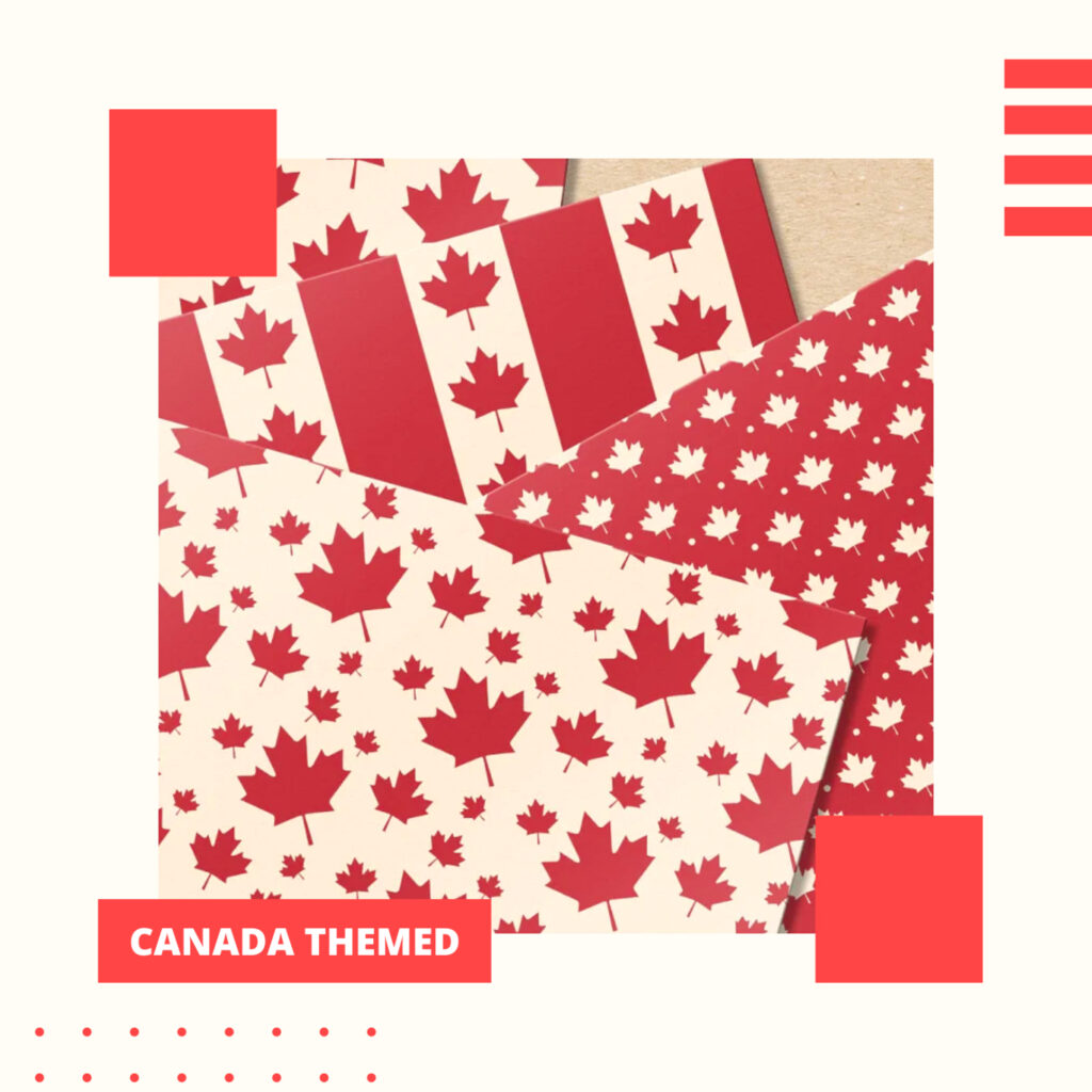 Canada Themed Digital Backgrounds – MasterBundles