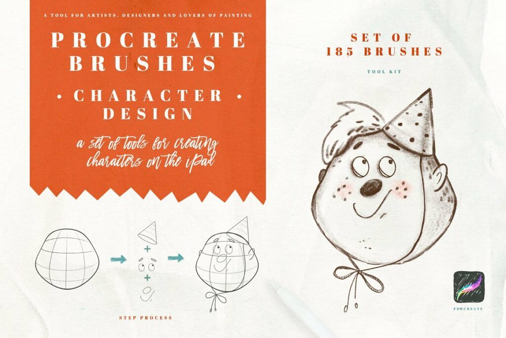 Character Design Brush For Procreate – MasterBundles