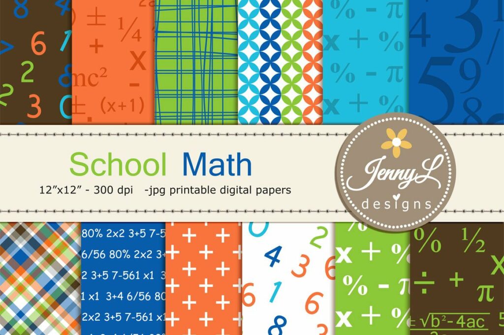School Math Digita Papers – MasterBundles