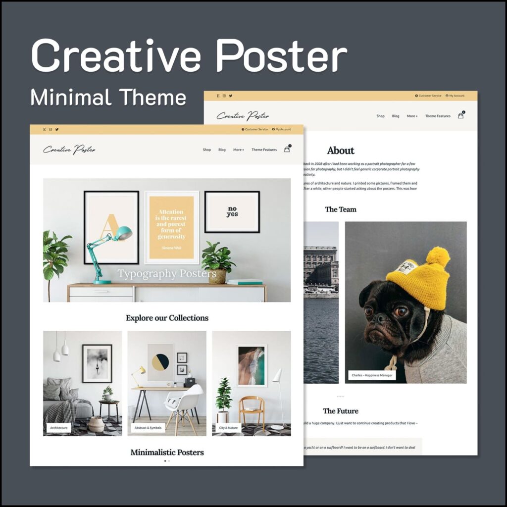Creative Poster - Minimal Theme – MasterBundles