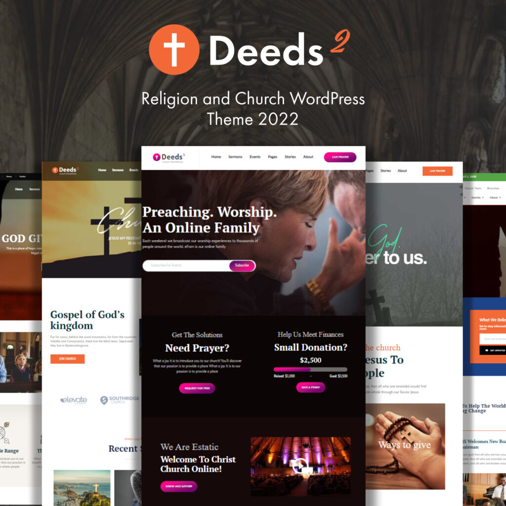 Our Church - Church WordPress Theme – MasterBundles