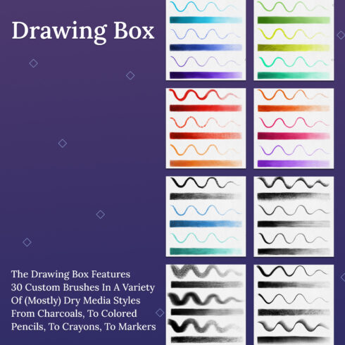 Drawing Box – Procreate Brushes – MasterBundles