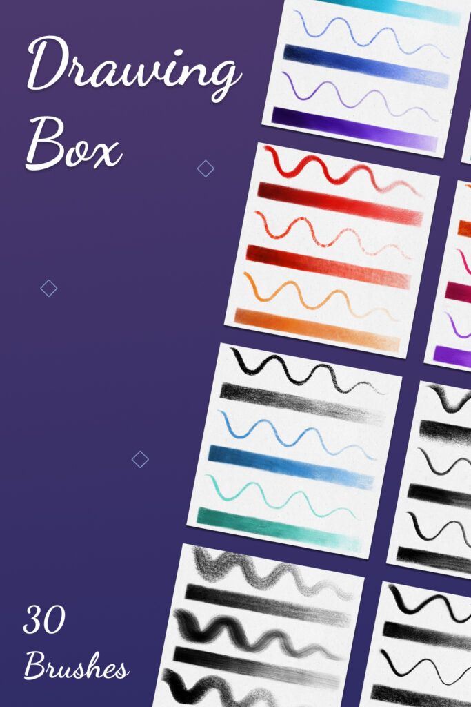 Drawing Box – Procreate Brushes – MasterBundles