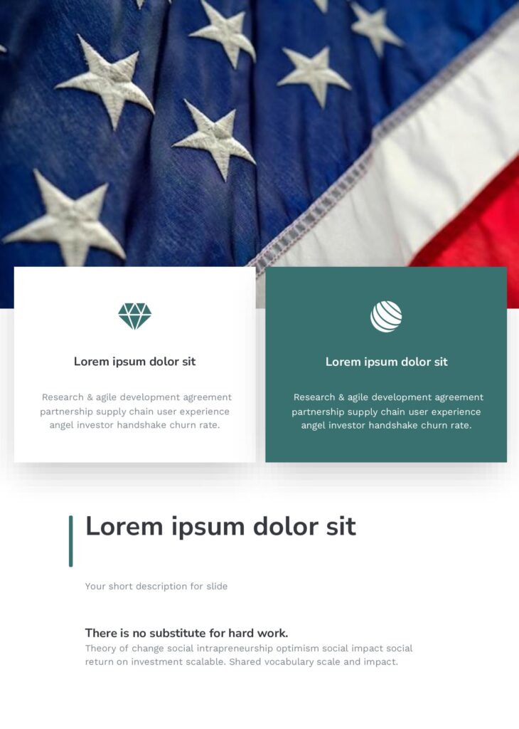 Memorial Day PowerPoint Template – MasterBundles