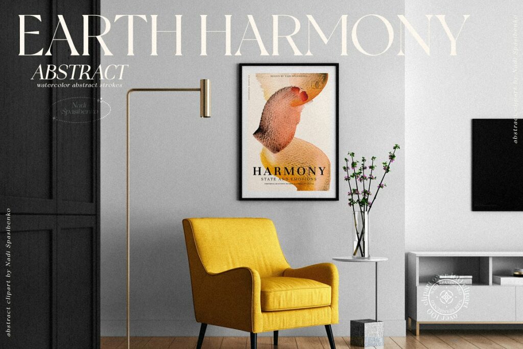 EARTH HARMONY || Abstract Set – MasterBundles