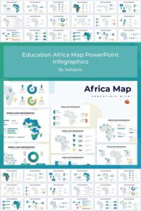 Education Africa Map PowerPoint Infographics – MasterBundles