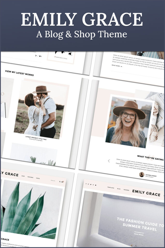Emily Grace - A Blog & Shop Theme – MasterBundles