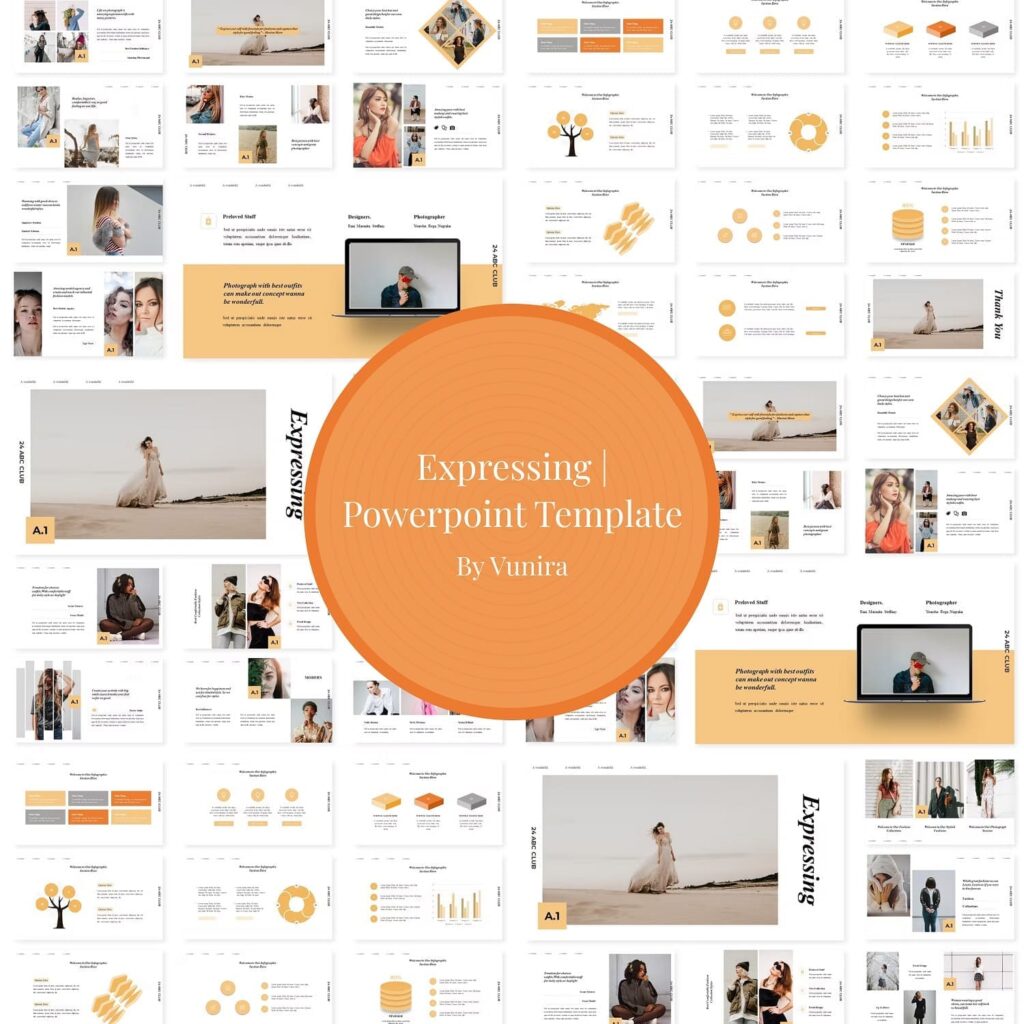 UNIA Media Kit Powerpoint Template – MasterBundles