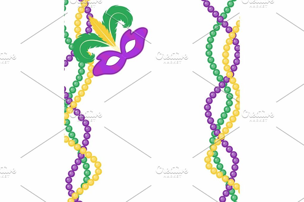 Mardi Gras Frame Set – MasterBundles