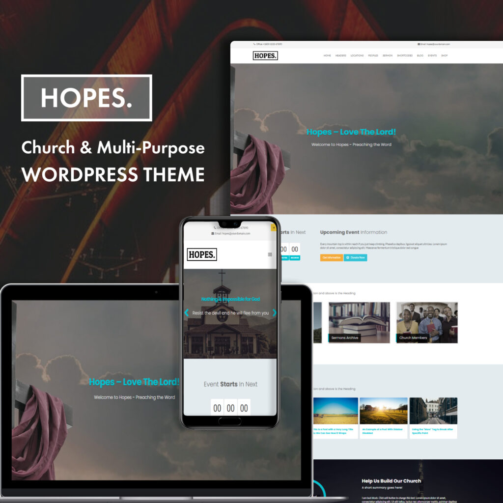 Bethlehem - Church WordPress Theme – MasterBundles