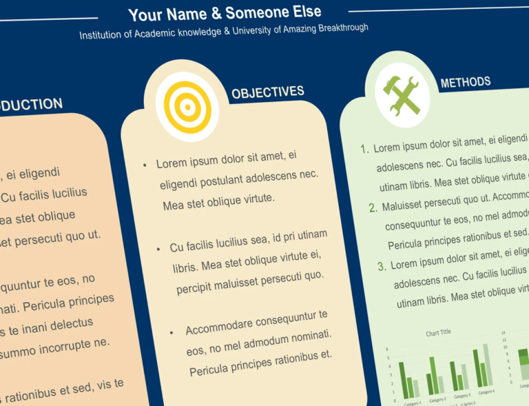 Pull - Research Poster Template – MasterBundles