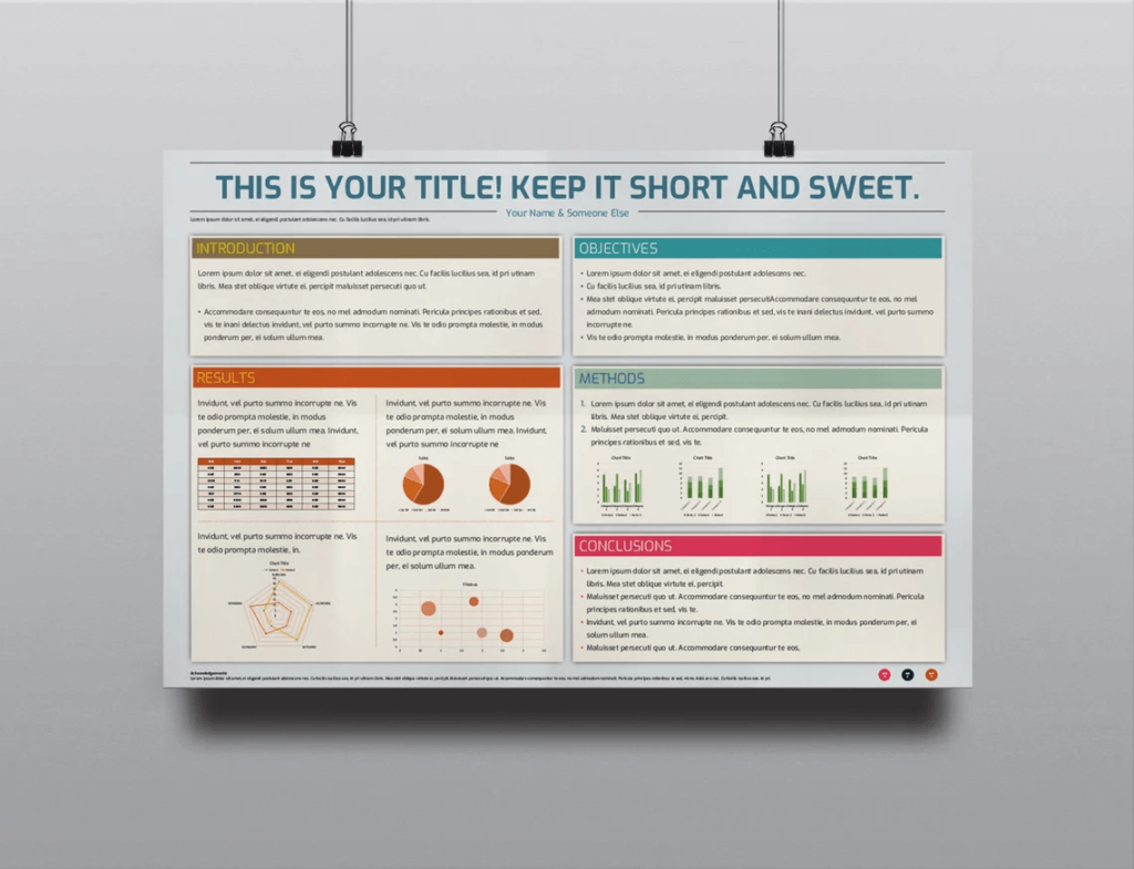 Pastel - Research Poster Template – MasterBundles