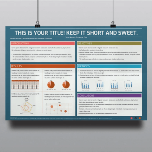 Pastel - Research Poster Template – MasterBundles