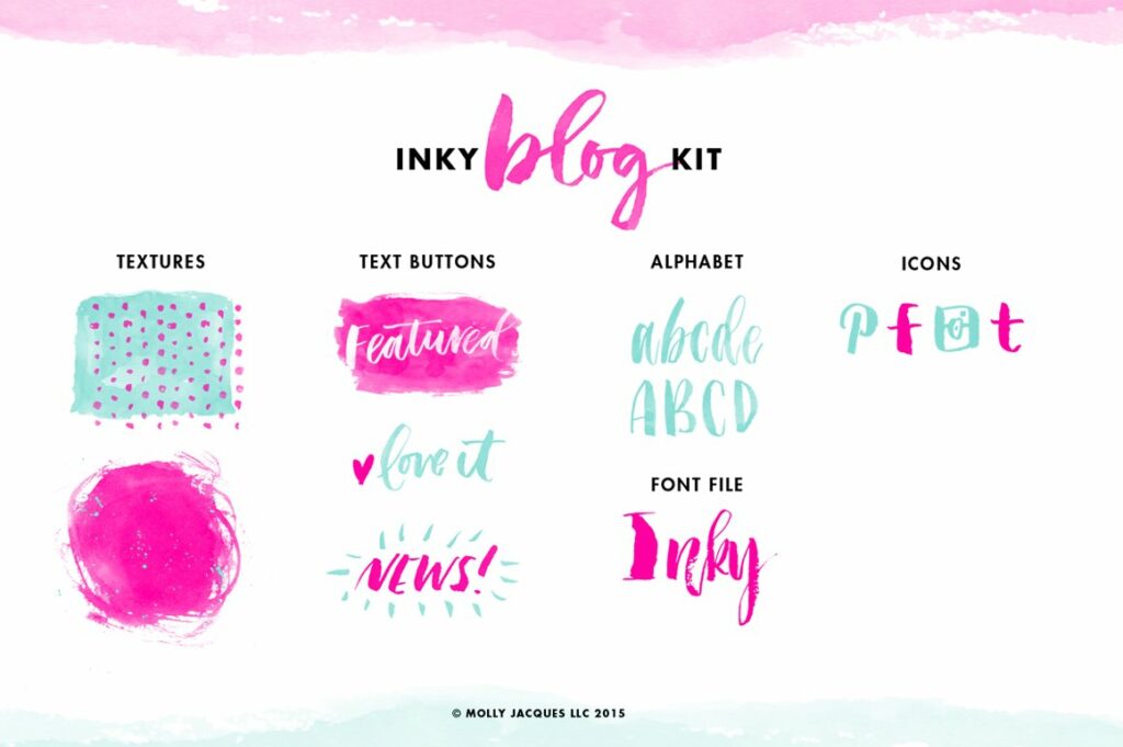 Inky Blog Kit – MasterBundles