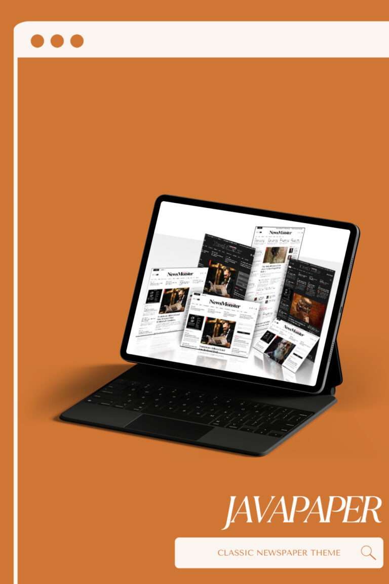 Javapaper – Classic Newspaper Theme – MasterBundles