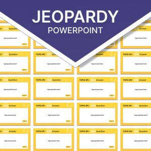 Jeopardy PowerPoint – MasterBundles