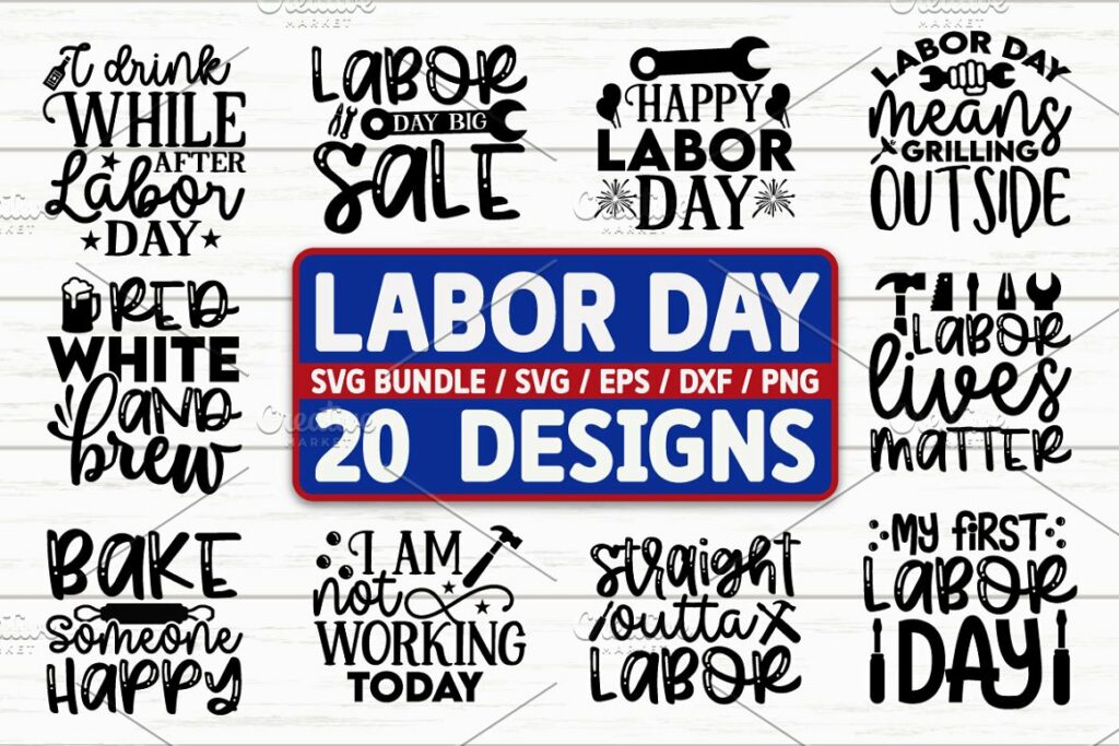 Labor Day SVG Bundle – MasterBundles